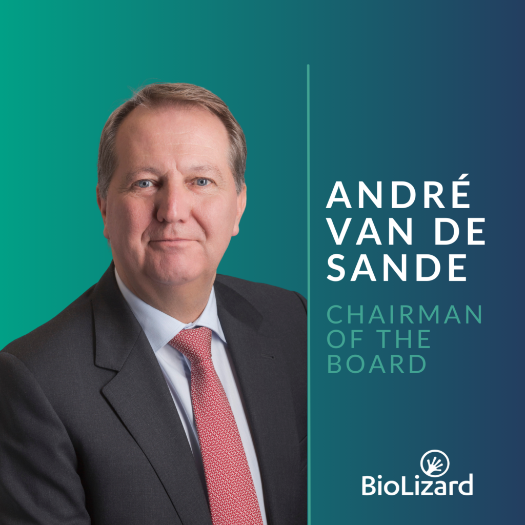 BioLizard announces the appointment of André van de Sande as Chairman ...